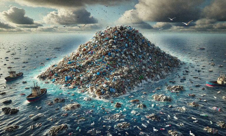 Real Floating Island Of Garbage Starting To Feel Left Out Of The ...