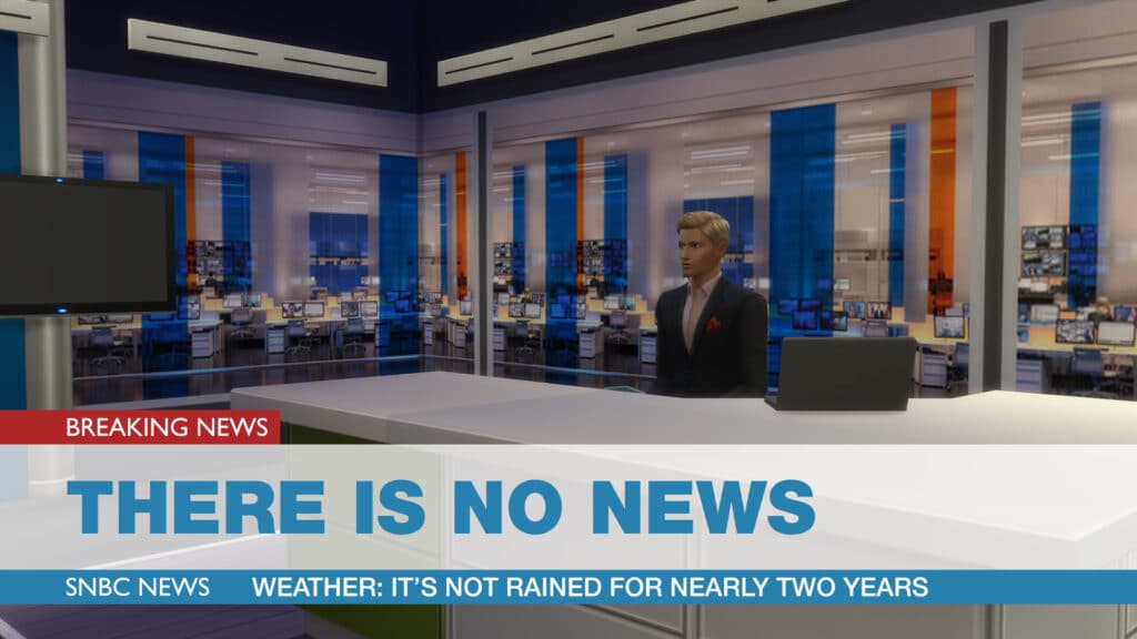 BREAKING NEWS: There Is No News - Wall Street Memes